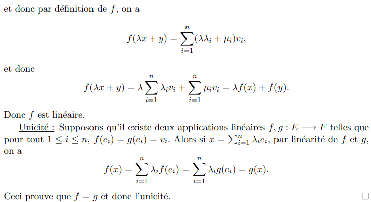 Théorème du rang - Math'φsics