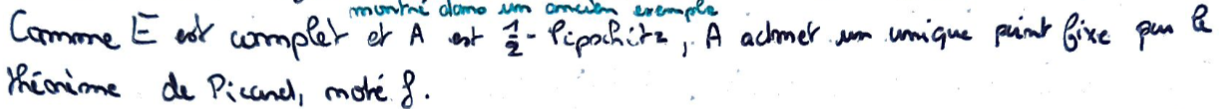 Théorème du point fixe de Banach-Picard - Math'φsics