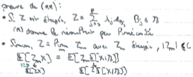 Espérance conditionnelle - Math'φsics