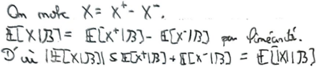Espérance conditionnelle - Math'φsics