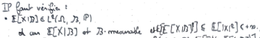 Espérance conditionnelle - Math'φsics