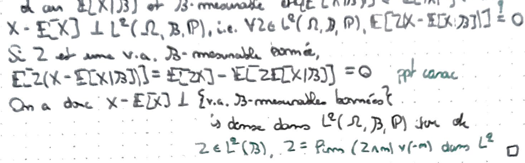 Espérance conditionnelle - Math'φsics