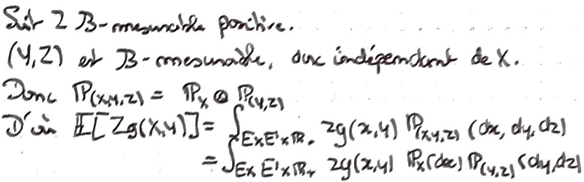 Espérance conditionnelle - Math'φsics