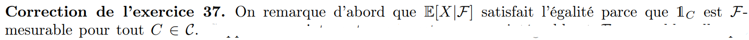 Espérance conditionnelle - Math'φsics
