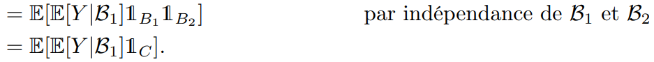 Espérance conditionnelle - Math'φsics